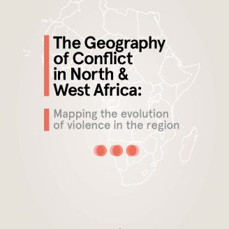 The geography of conflict in North and West Africa (brochure) – Mapping Africa Transformations